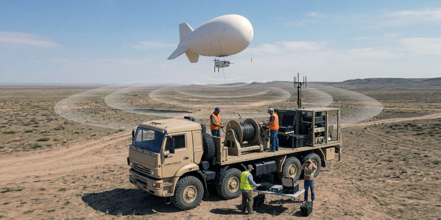 Rosel Tests Tethered Aerostat for Mobile Communications – RuAviation